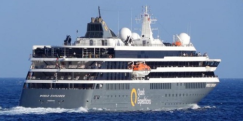 Στο λιμάνι του Βόλου καταπλέει με 44 επιβάτες το World Explorer ...
